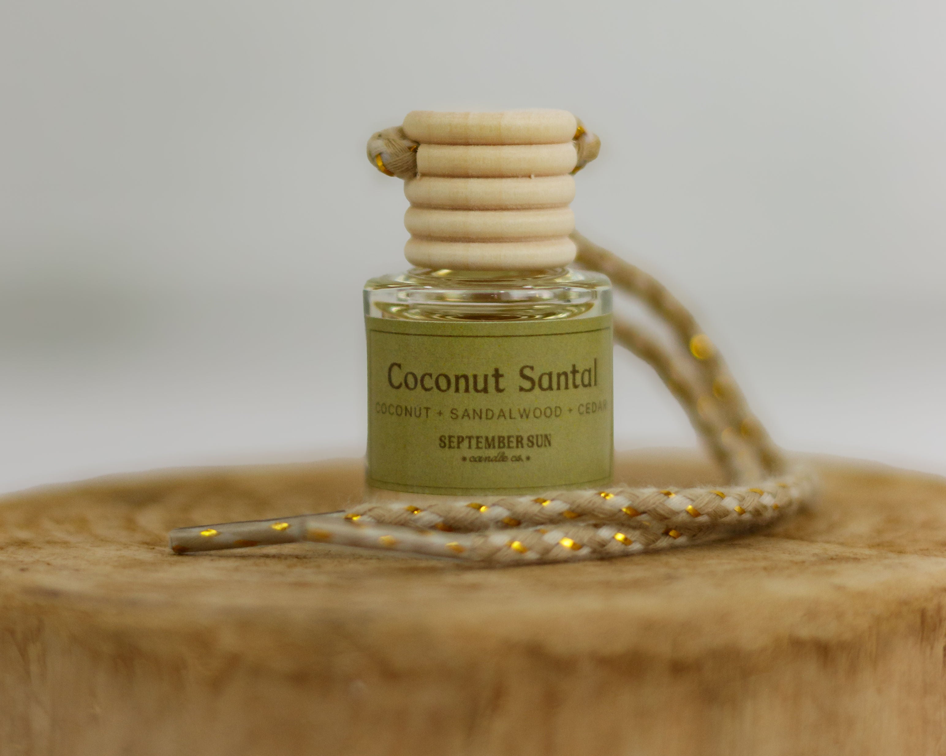 Coconut Santal Car Diffuser – September Sun Candle Co.